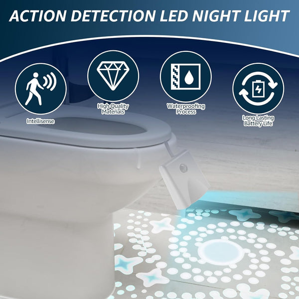 Toilet sensor light - giardinox